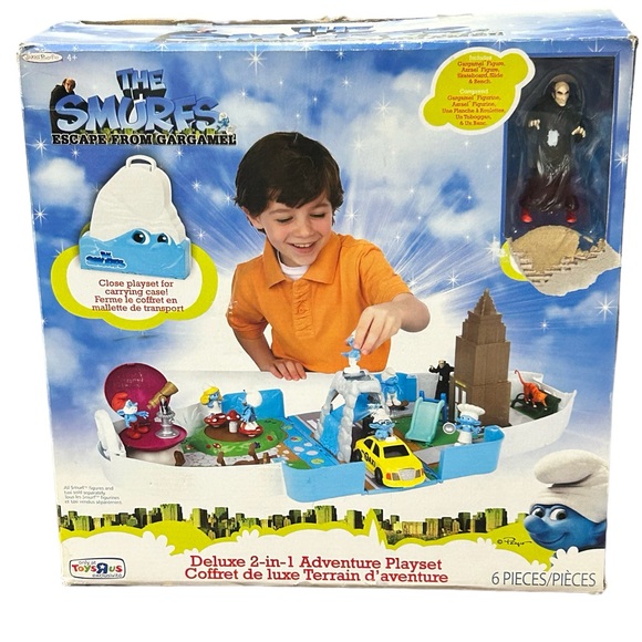 Jakks Pacific | Toys | The Smurfs Escape From Gargamel 2 In Playset ...